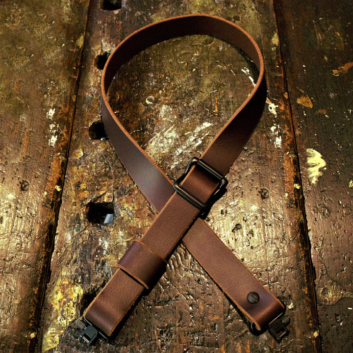 Slider buckle gun slings – detroitleathershop